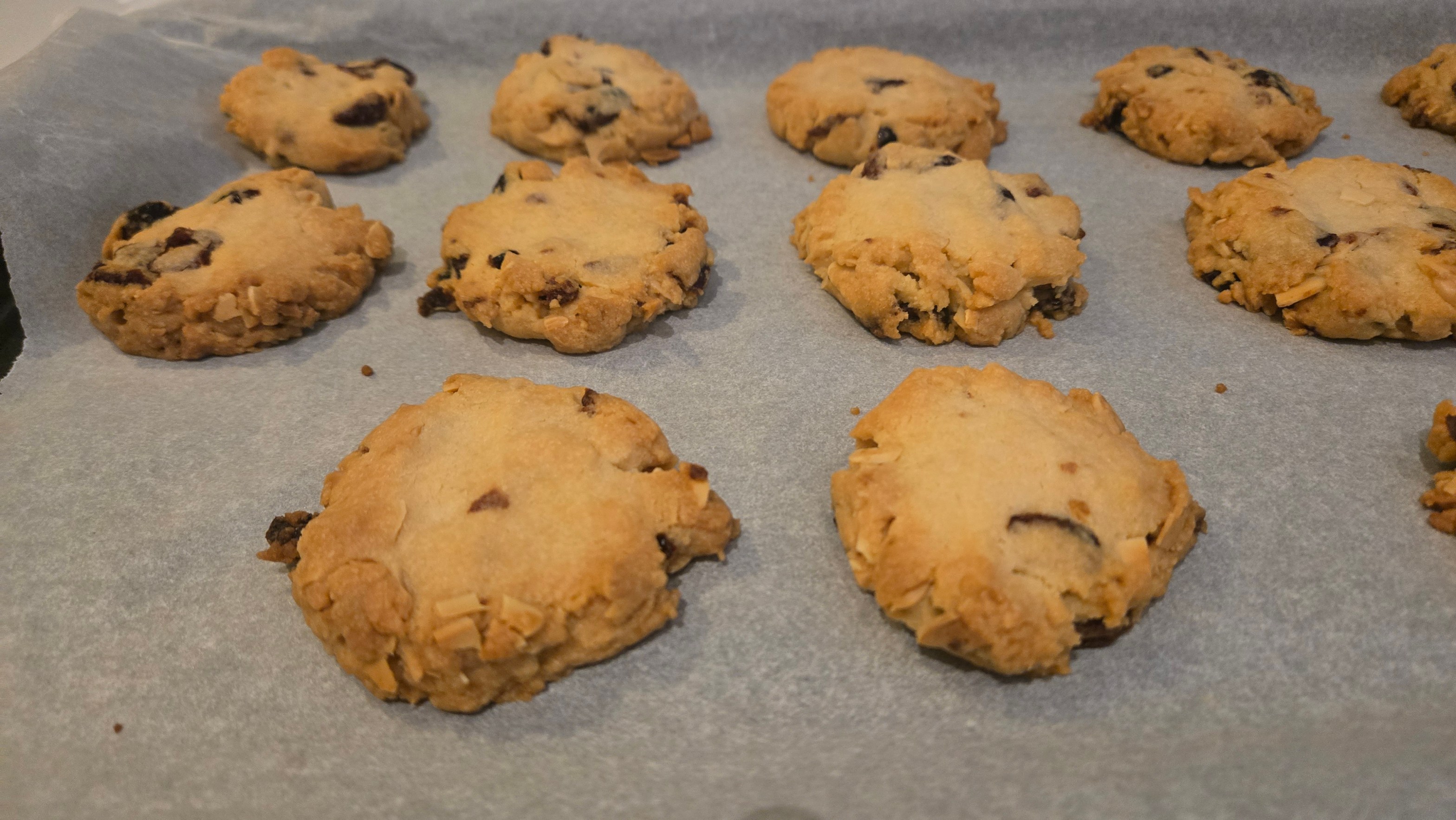 Buttery Cranberry & Almond Cookies – CocoaGirlinToronto